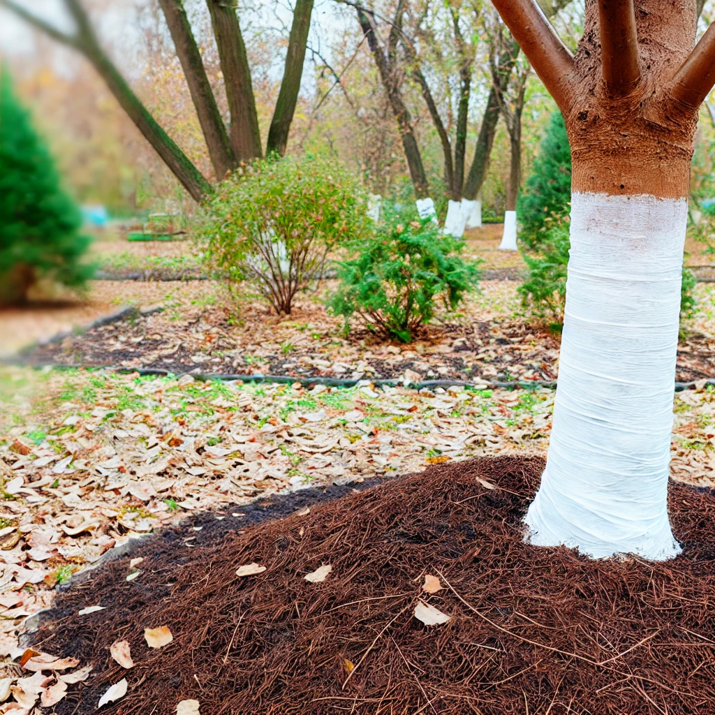 Pflege-Tipps: So bereitest du deine Bäume auf den Winter vor – Schutz ...