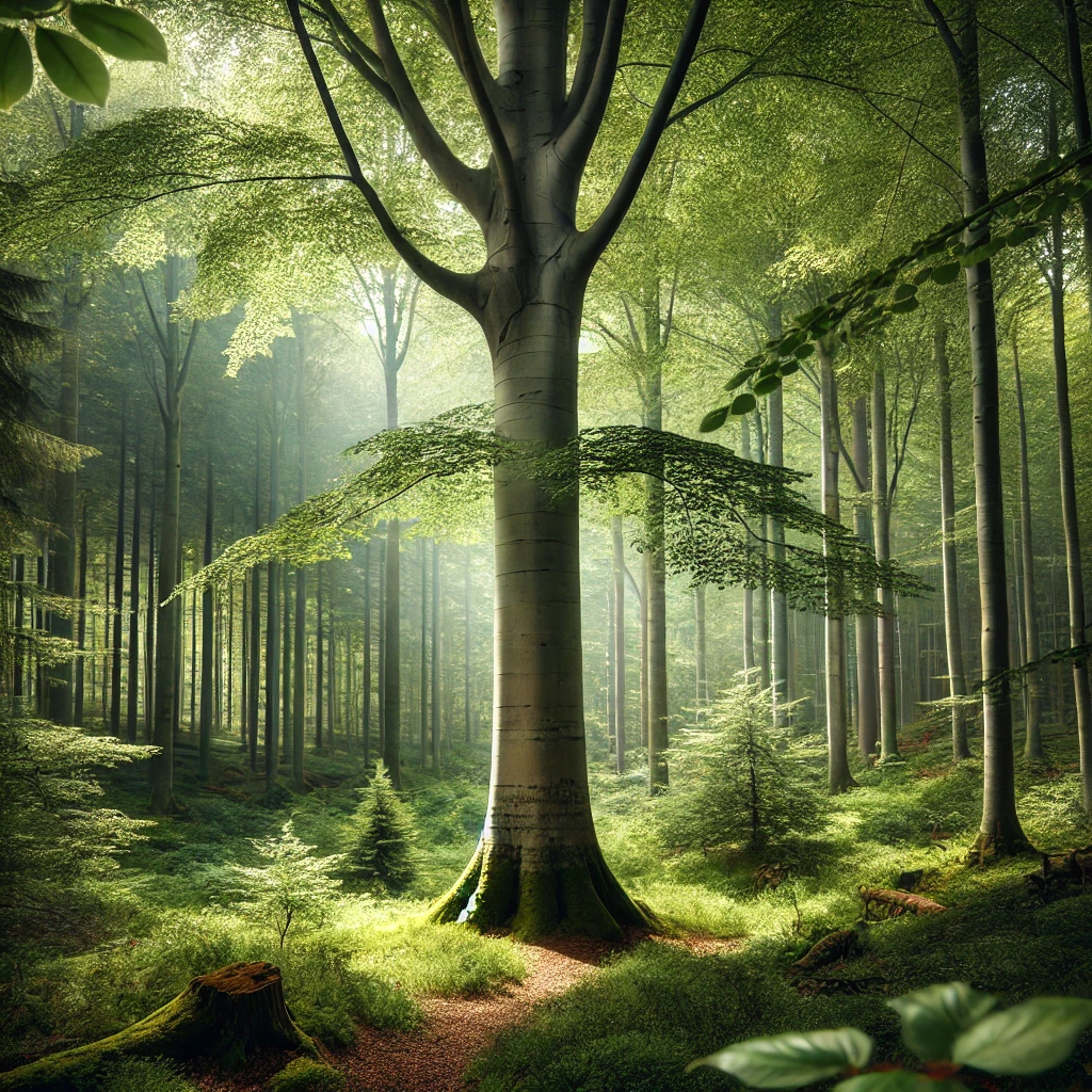 Baumporträt der Rotbuche (Fagus sylvatica) - BaumDesTages.de